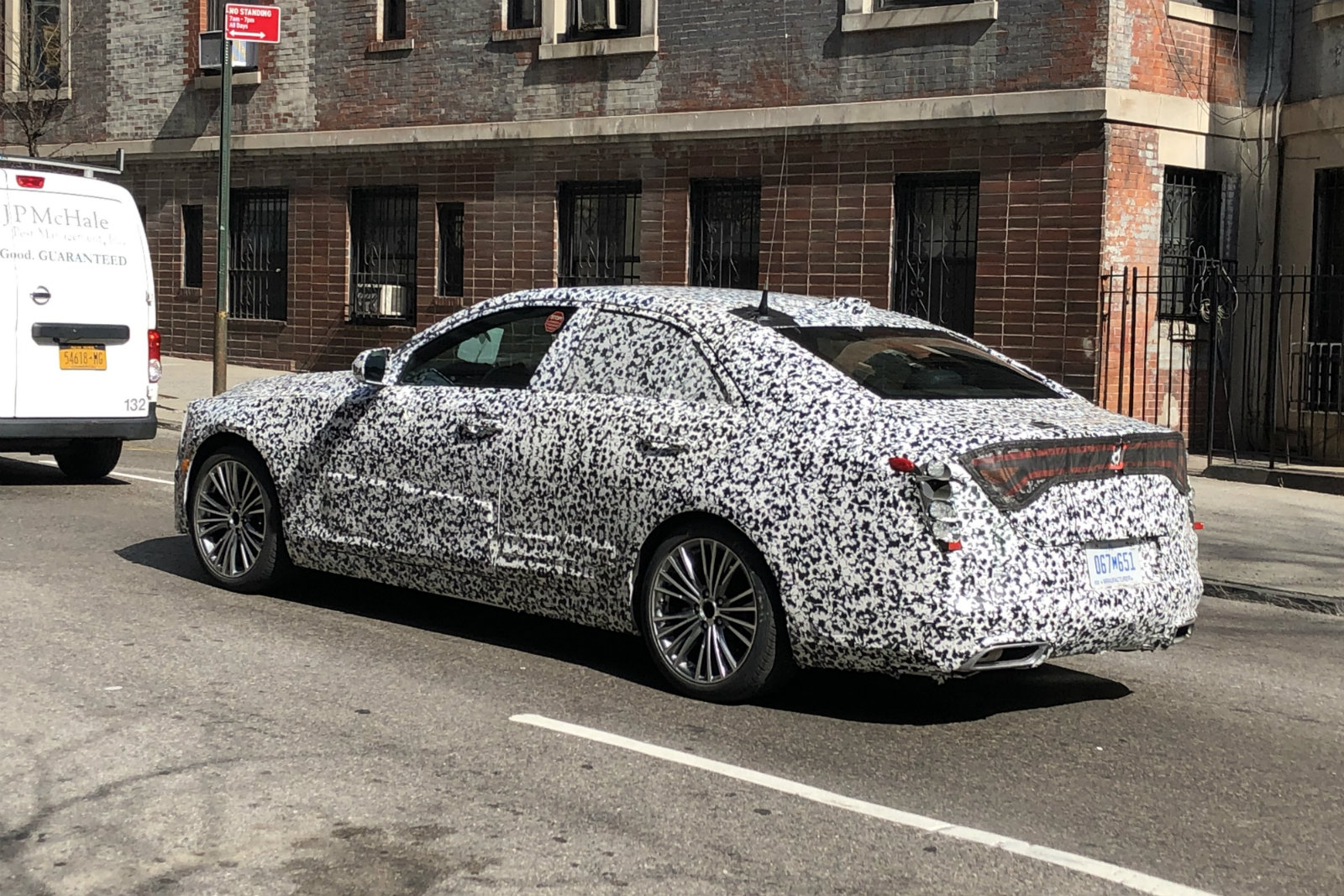 Cadillac Brings Camouflaged V-Series Prototypes to Detroit Grand Prix